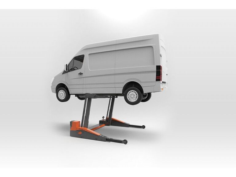Finkbeiner Wireless MOBILE 2-POST LIFT- FHB3500-DC01 - JBS Equipment